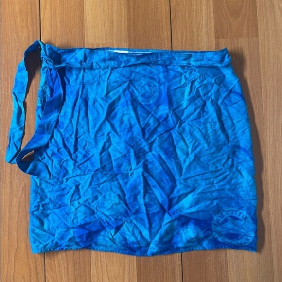 Swim | Vintage Royal Blue Swim Suit Bottom Wrap Cover By Dolphin ...